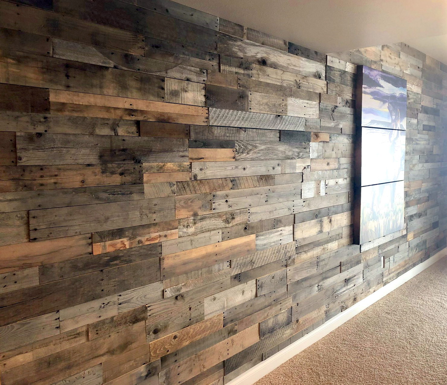 Reclaimed Wood Wall Diy Reclaimed Wood Wall Diy