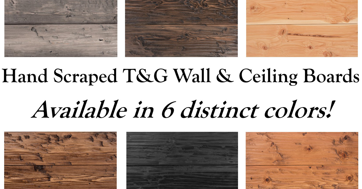 Douglas Fir Tongue and Groove (T&G) Ceiling/Wall Boards